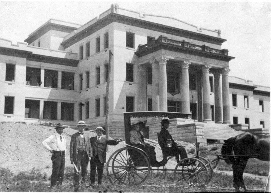 Hidden History: Original pillars, entranceway on display at Geisinger ...