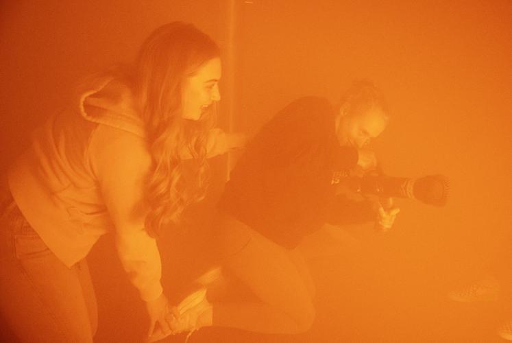 Smoke maze provides real life firefighting scenario for Danville High ...
