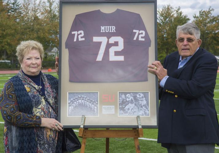 Successful coach Muir celebrated at halftime | Sports | dailyitem.com