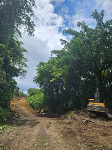 Ambae tar seal road clearance completed, drainage next | News ...