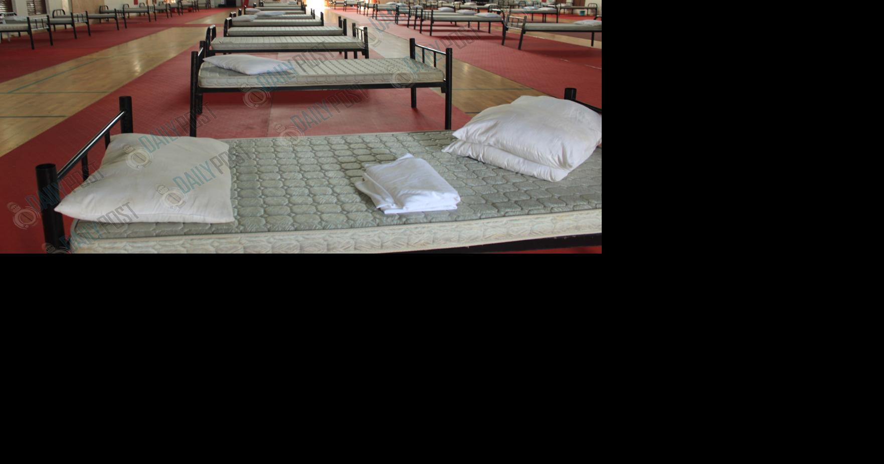 Empty Community Isolation Centers — 1 month after set up | News ...