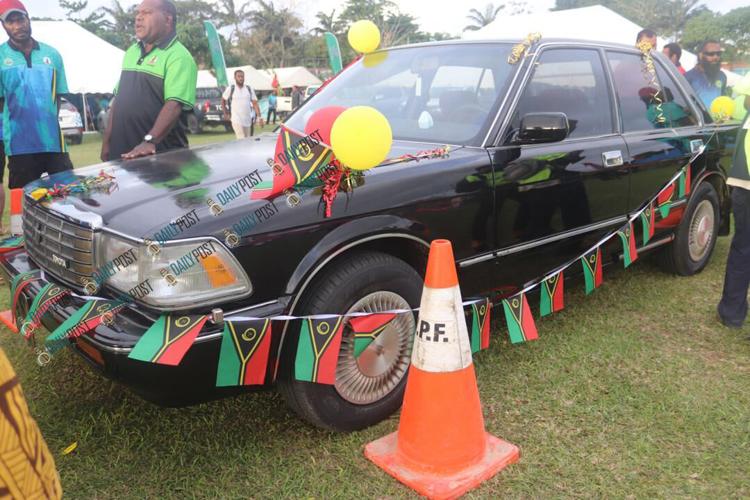 First Presidential car showcased on Public Service Day | News ...