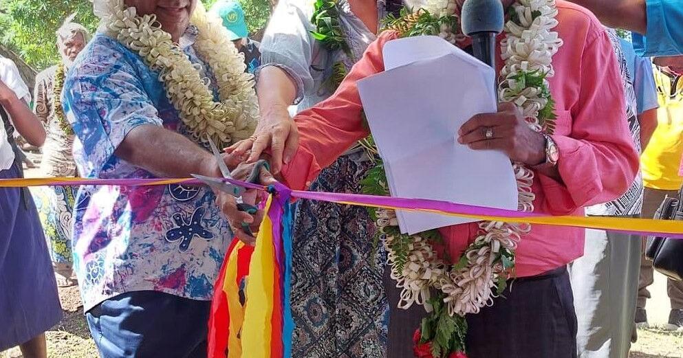 Yanumakele Gravity Fed Water Supply System launched | News | dailypost.vu