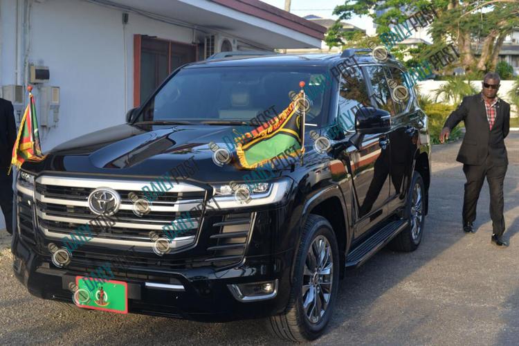 Head of State receives second official vehicle | News | dailypost.vu