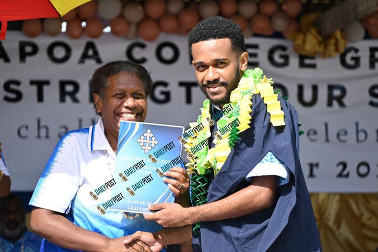 Malapoa College graduates 160 Year 13 students despite earthquake ...