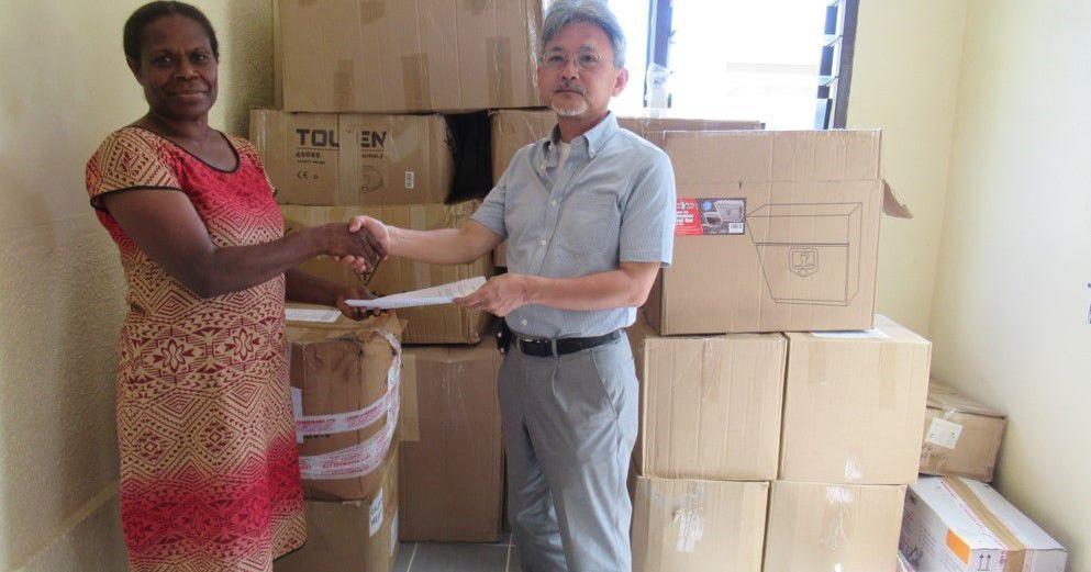 JICA-donated equipment to enhance Vanuatu’s capacity on management of ...