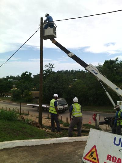 UNELCO services operating at 100% since Monday | News | dailypost.vu