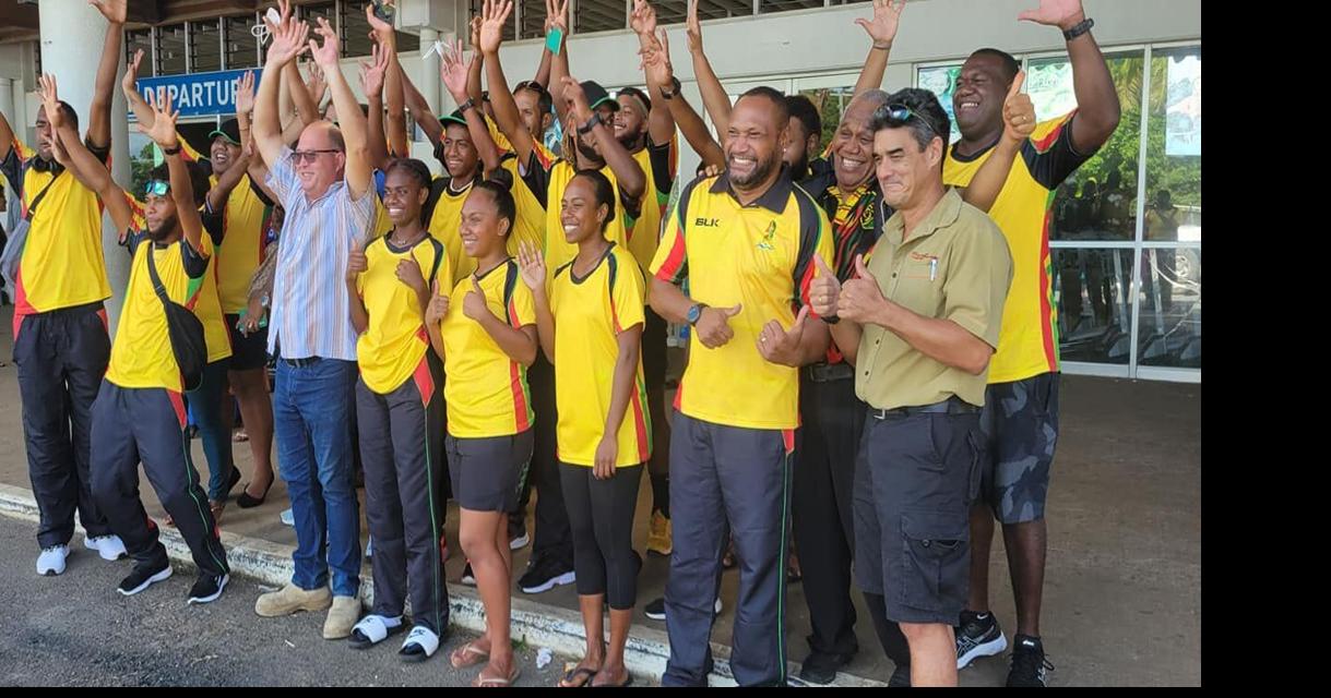 Team Vanuatu departs for Saipan | Sports | dailypost.vu