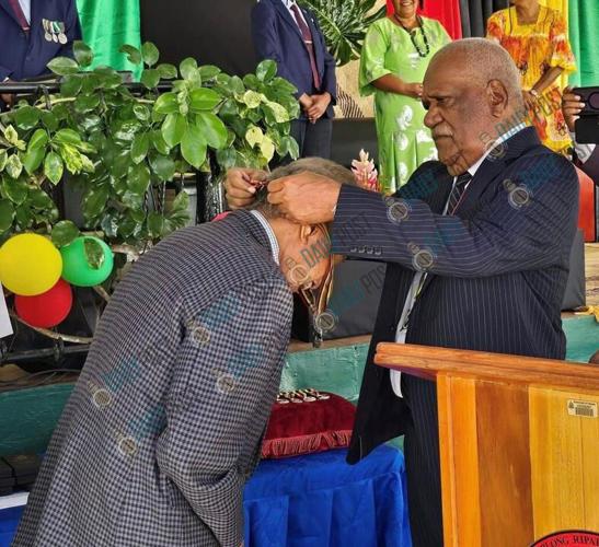 PNG’s retired commander Tet Diro honored with distinction medial | News ...