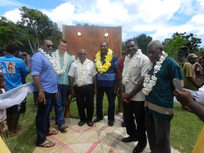 Villagers from North East Malekula access electricity | News | dailypost.vu