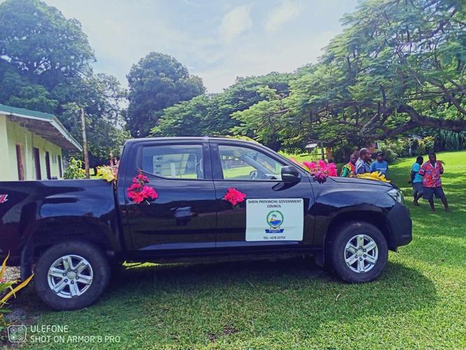 SPGC supports Epi with new vehicle for Vermali Area Council | News ...