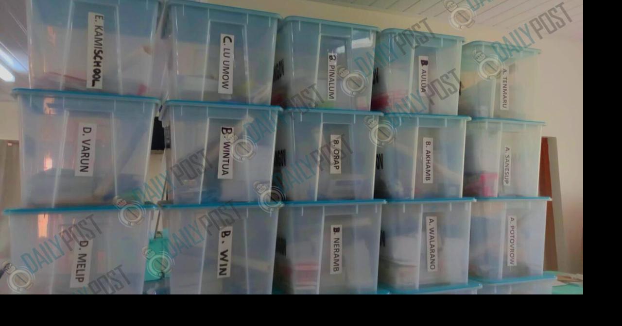 First load of Ballot Boxes dispatched today | News | dailypost.vu