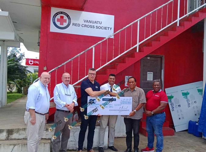 Credit Corporation Donates VT2 Million to Vanuatu Red Cross for ...