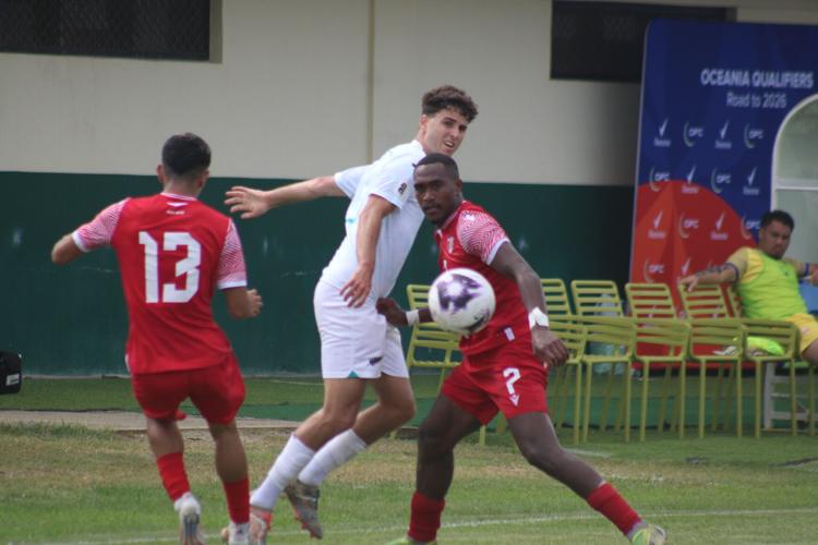 Eddy Kaspard makes home debut for Tahiti national team | Sports | dailypost.vu