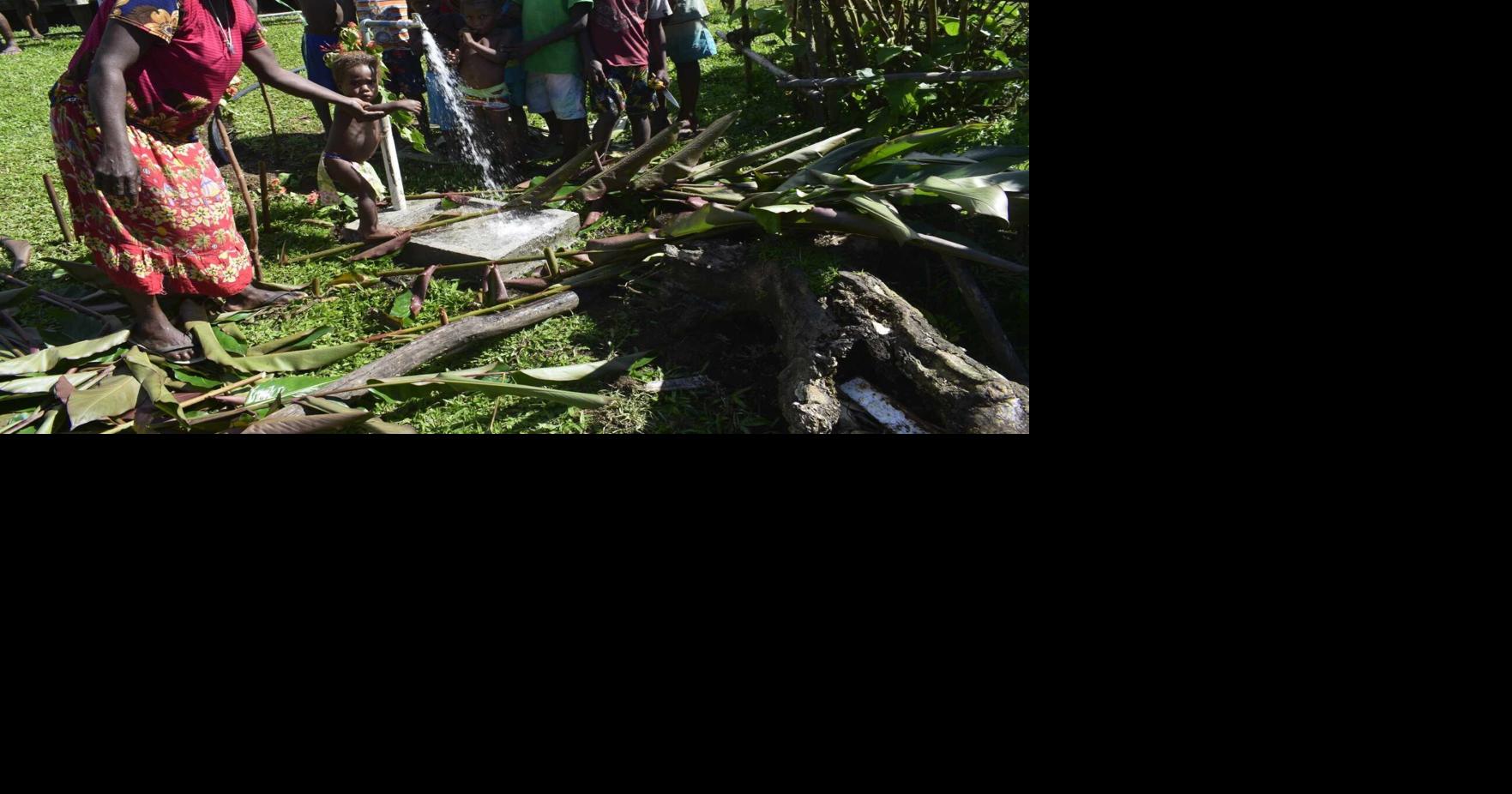 Remote Santo villages gain access to clean water | News | dailypost.vu