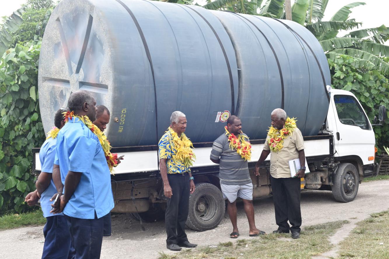 Two 10,000 litre water tanks for Vanuatu’s biggest village | News ...