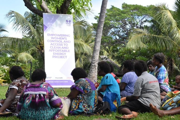 Strengthening access to clean energy for Vanuatu women | News ...