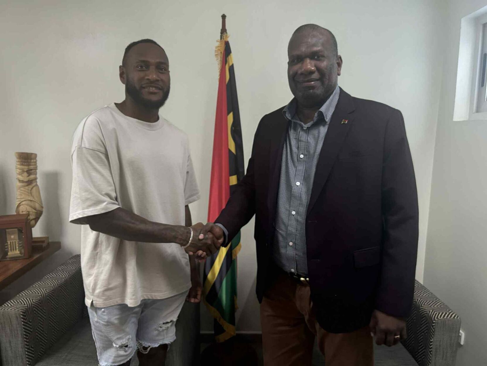 Foreign Minister Marc Ati Expresses Support for Brian Kaltak Football ...