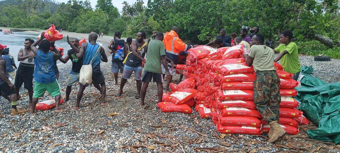 South Pentecost receives post-cyclone rations | News | dailypost.vu
