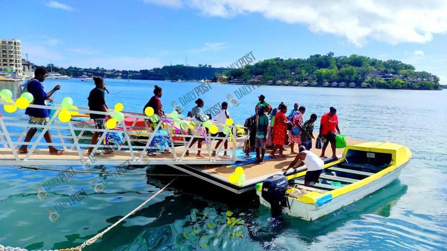 New Pontoon for Ifira Community | News | dailypost.vu