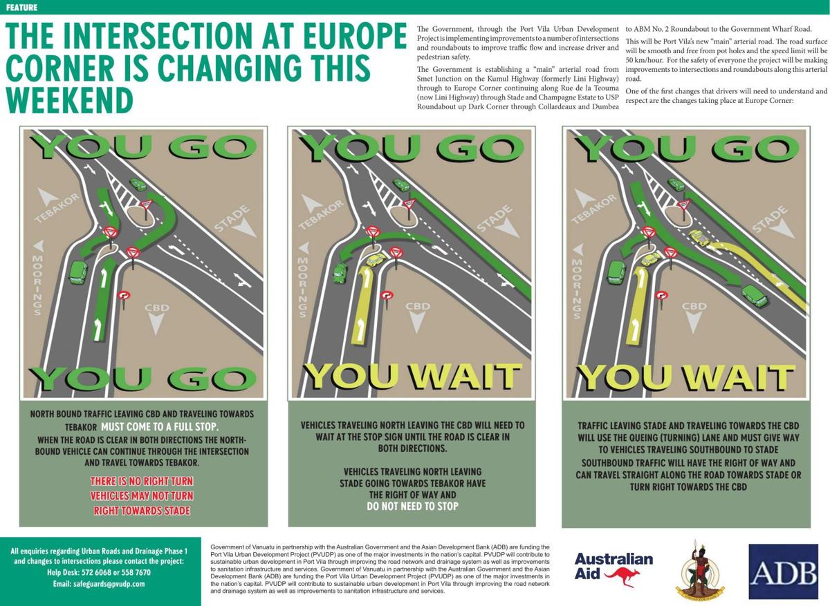 THE INTERSECTION AT EUROPE CORNER IS CHANGING THIS WEEKEND | News ...