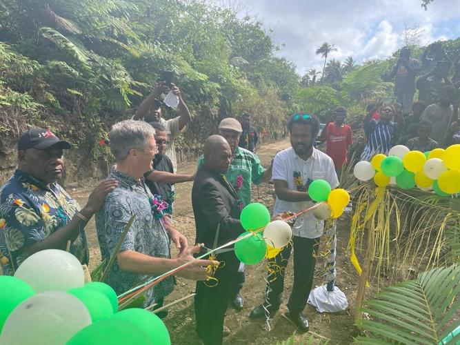400-metre climate-resilient road on Tanna delivered under Vanuatu ...