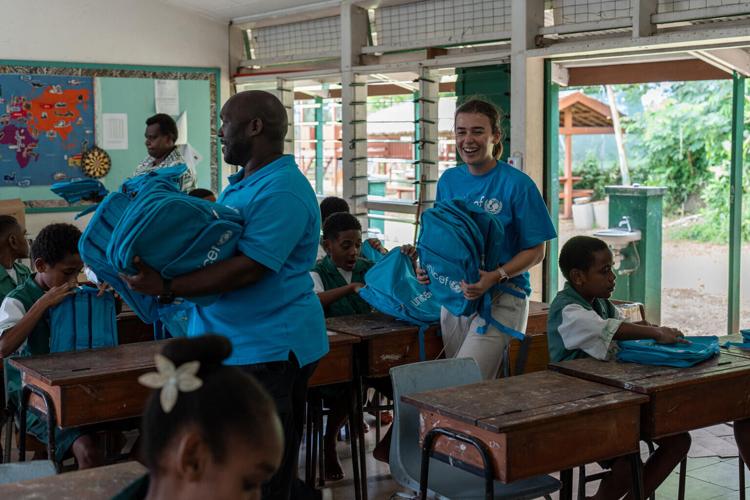 UNICEF Provides Over 50 Temporary Learning Spaces for Vanuatu’s ...
