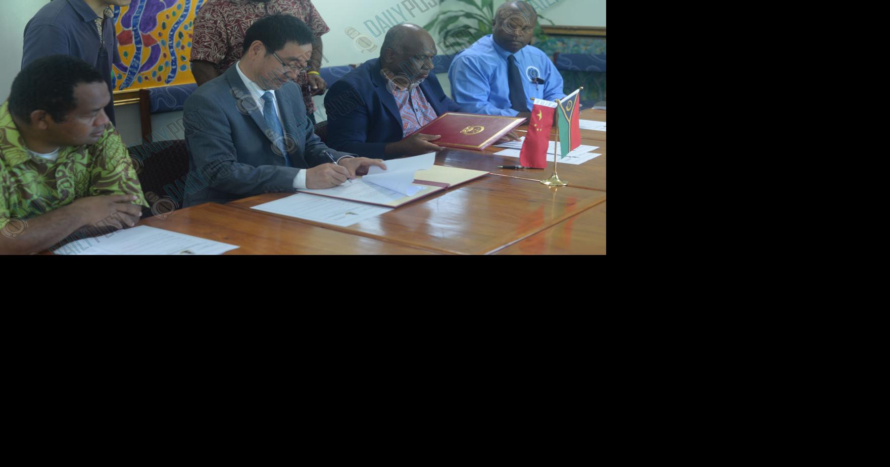 China Donates Vt11 Million Towards COVID-19 Response | News | dailypost.vu