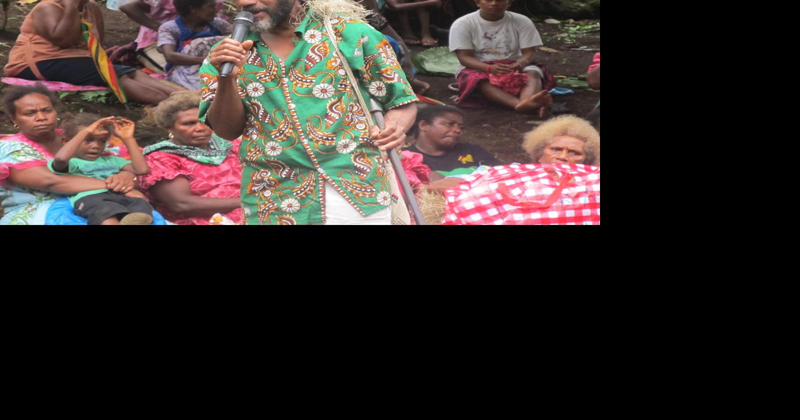 Chief Sese receives North Ambae chiefs | News | dailypost.vu