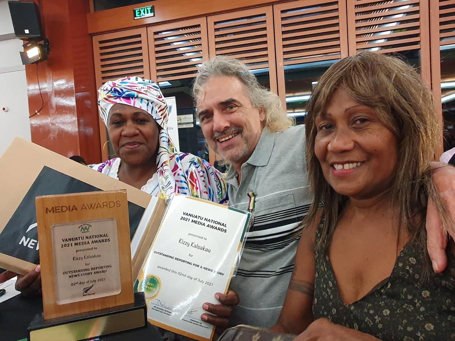 Veteran radio personality scoops Award for Outstanding Reporting for a ...