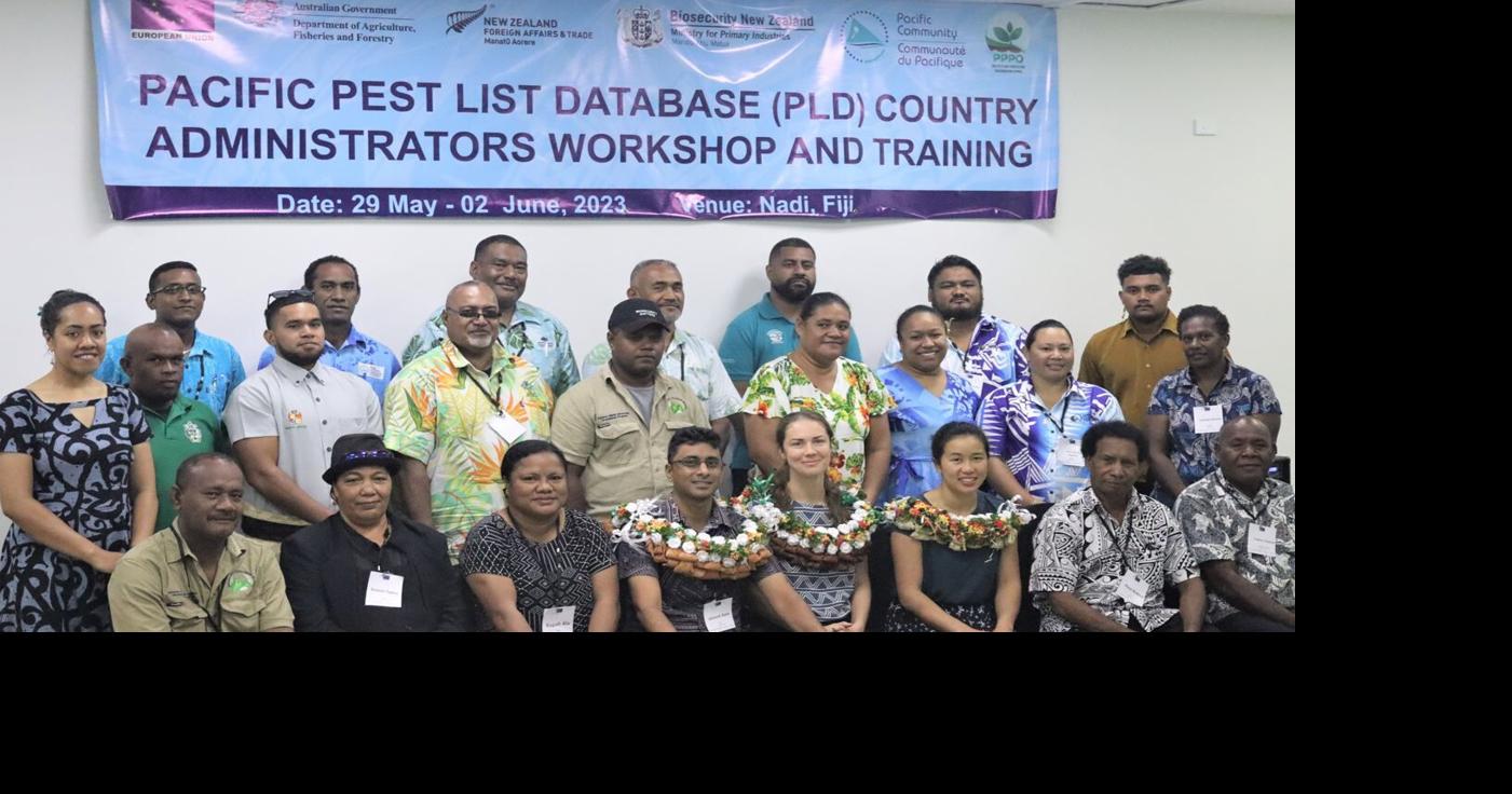 Vanuatu Biosecurity attends Pacific Pest List Database Training | News ...