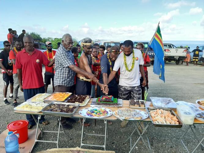 TAFEA football team welcome home | Sports | dailypost.vu