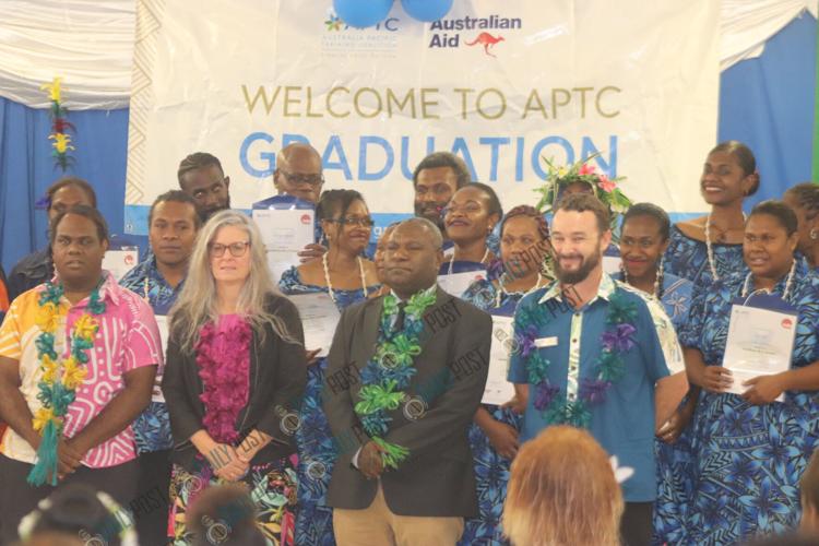 APTC celebrates 85 Ni-Vanuatu graduates' success and resilience | News ...