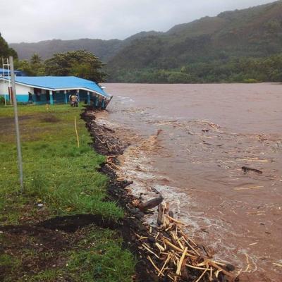 Erromango river overflows as cyclone passes TAFEA | News | dailypost.vu