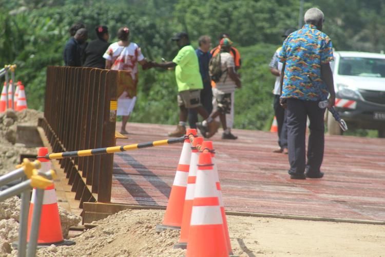 Groundbreaking of Teouma Bridge Reconstruction | News | dailypost.vu