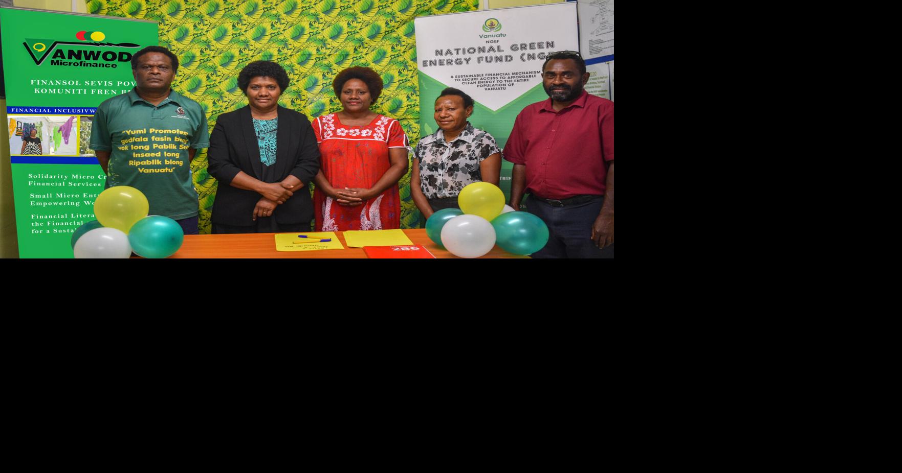 100 VANWODS Members to benefit from VT24M NGEF lending funds | News ...
