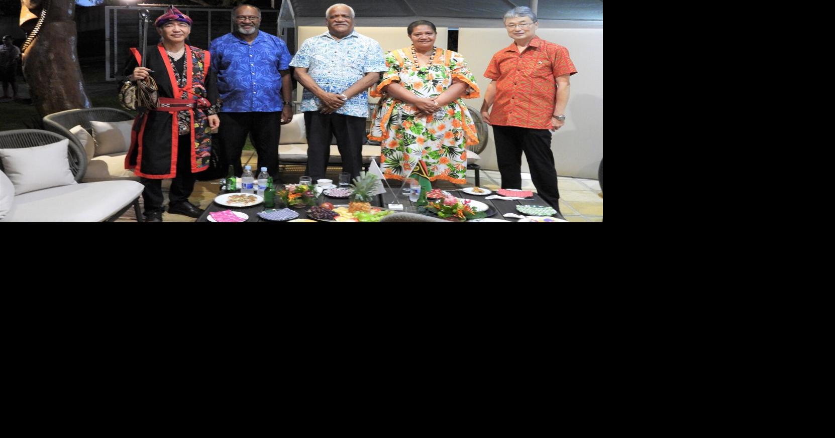 Japanese Embassy in Vanuatu celebrates Emperor's 64th Birthday | News ...