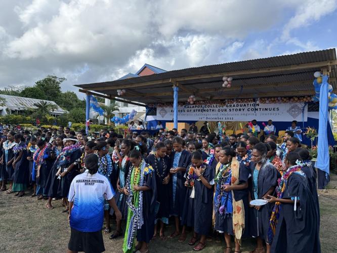 Malapoa College graduates 160 Year 13 students despite earthquake ...