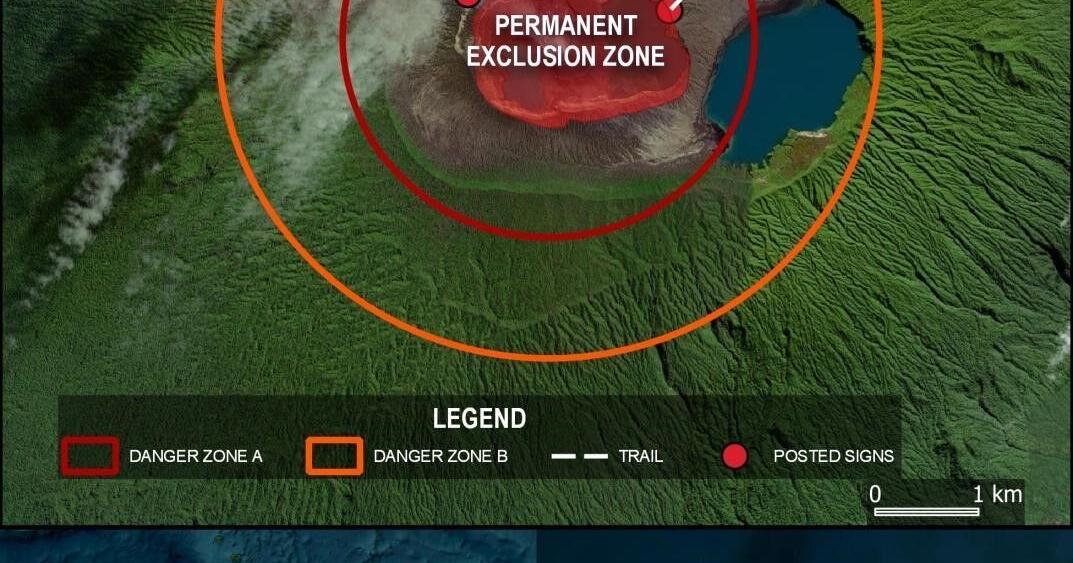 Ambae volcano in minor eruption state | News | dailypost.vu