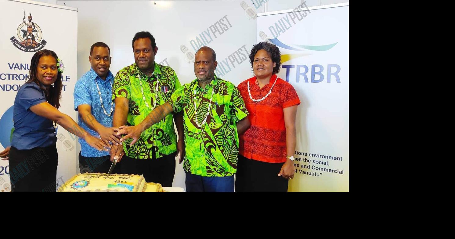 TRBR New Type Approval Module System Launched | News | dailypost.vu