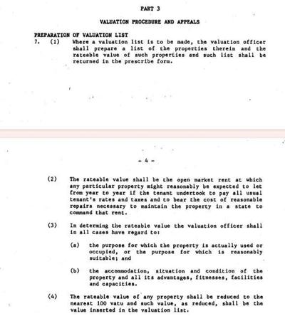 Concerns Arise Over Port Vila Property Taxes: Valuation Roll Under ...