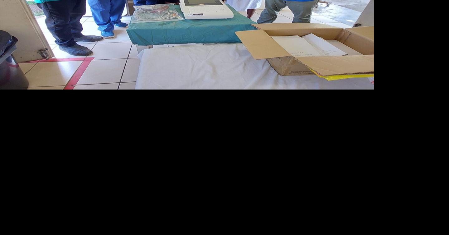 First ever ECG Machine for Lenakel Hospital | News | dailypost.vu