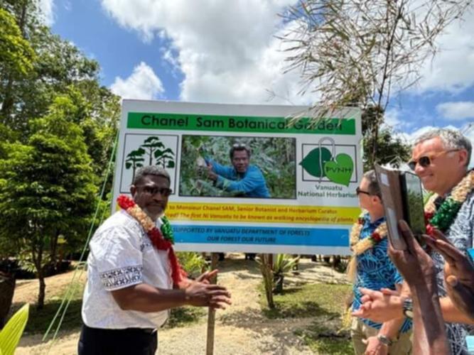 Vanuatu Botanical Garden Project preserves native plants and cultural ...