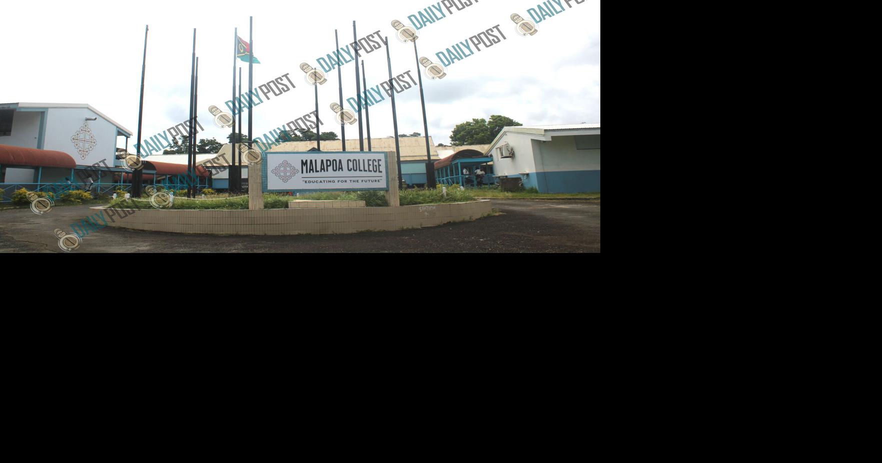 Malapoa College’s student intake drops to 800 | News | dailypost.vu