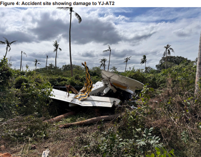 CAAV promises fair Investigation in Air Taxi crash | News | dailypost.vu