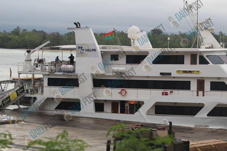 MV HELPR-1 temporarily detained and released | News | dailypost.vu