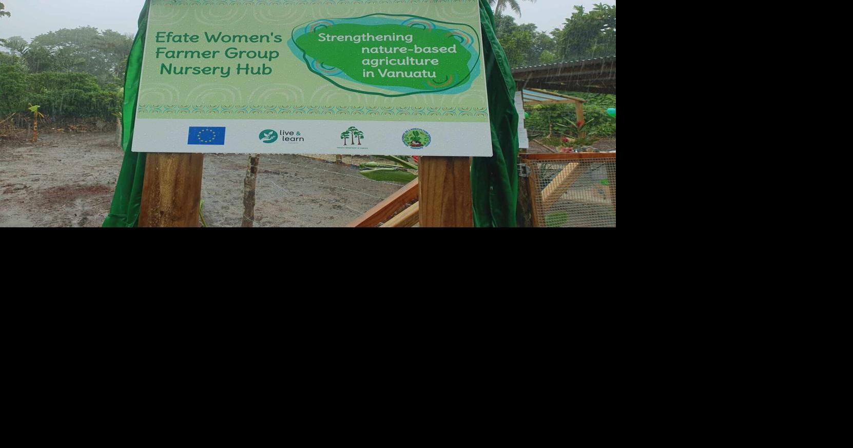 Live and Learn Vanuatu Empowers Women Farmers with Food Resilience ...