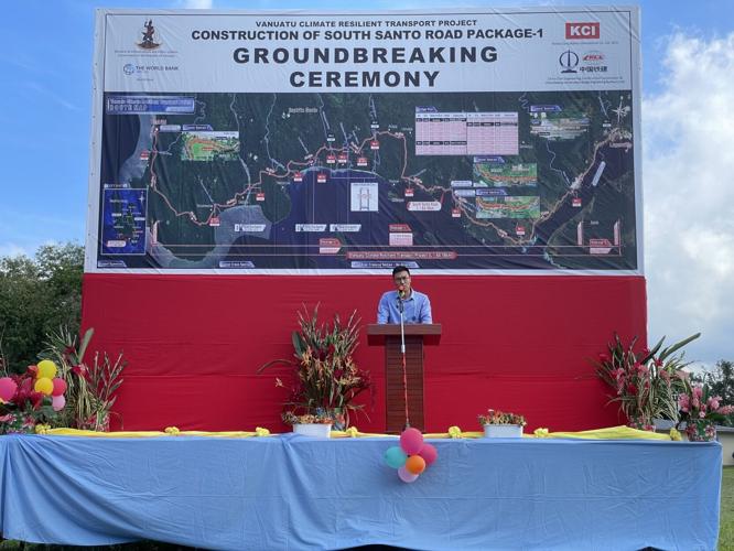 South Santo Road Package 1 Works Commences with Base Camp | News ...