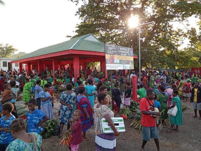 Root crops shortage observed at Lenakel Market | News | dailypost.vu