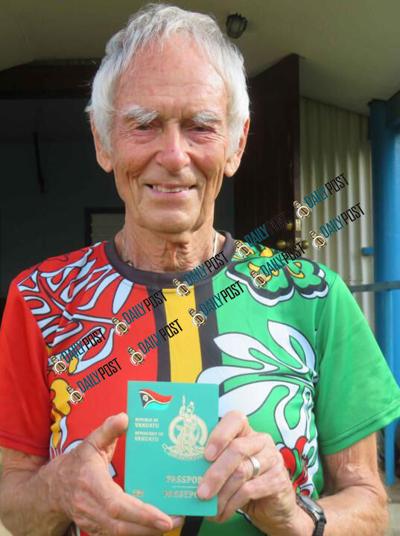 Lifelong Educator Dr Pierce receives Vanuatu Citizenship and Passport ...